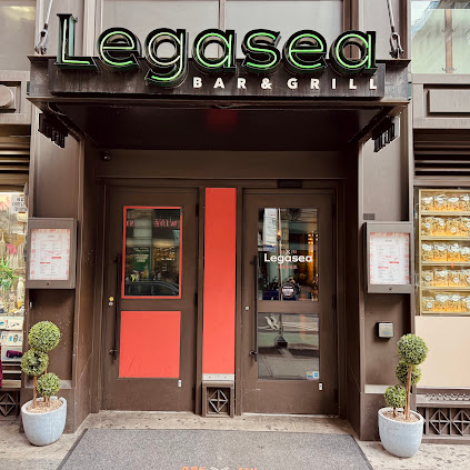 Legasea Bar & Grill Menu | Seafood, Prices, Hours at Moxy Times Square NY